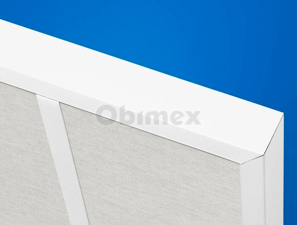 Ecophon Wall Panel A/Akutex FT NE, White Frost, 2700x1200x40mm 4 st/pk | Obimex Webwinkel