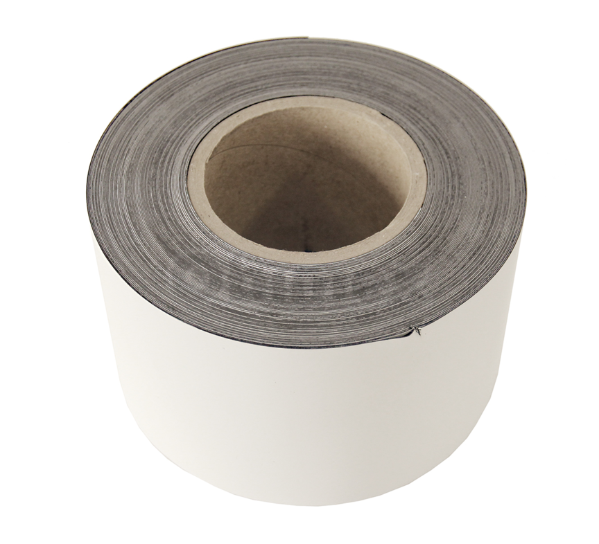 Magneetband tbv bandraster 100 mm wit 30m1/rol | Obimex Webwinkel